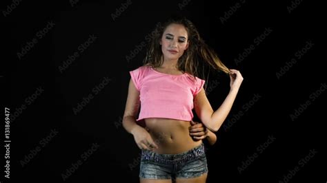 Sexy Woman Dances With Extra Hands Stock Video Adobe Stock