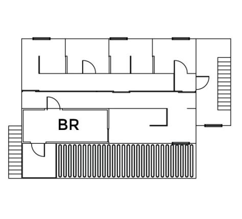 The Long Hallway Floor Plan Lonestar Tactical Buildings