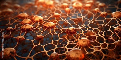 Exploring Epithelial Tissue Cells A Microscopic Perspective In Biological Research Concept