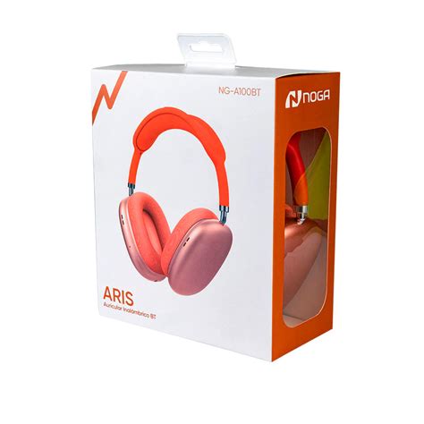 Auricular Noga Rosa Bluetooth Disco
