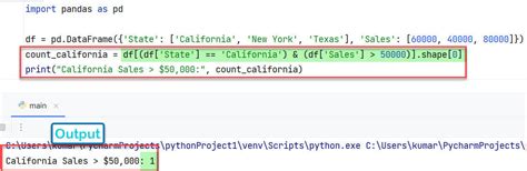 How To Count Rows With Conditions In Pandas