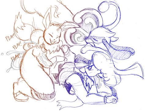 Post 5513585 Dawn Eevee Porkyman Riolu Skitterleaf
