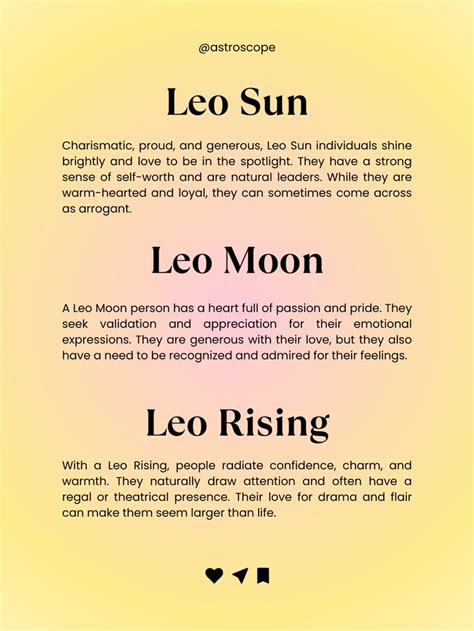 Leo Sun Leo Moon Leo Rising Astrology Signs Astrology Taurus