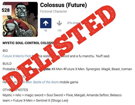 Mcoc Wishlist Blog