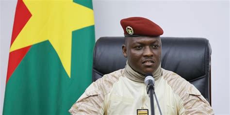 Pour Ibrahim Traoré La Constitution Burkinabè Doit être Modifiée