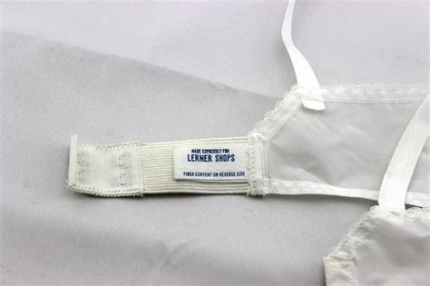 Vintage Sexy White Lace Bullet Bra 34b Lerner Shops 1960s Etsy