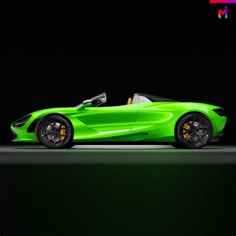 Mclaren S720 3d Model Cgtrader