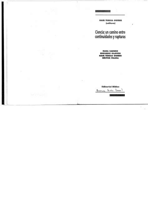 Glavich Eduardo Las Cs Sociales Entre La Armonia Y Elconflicto Pdf