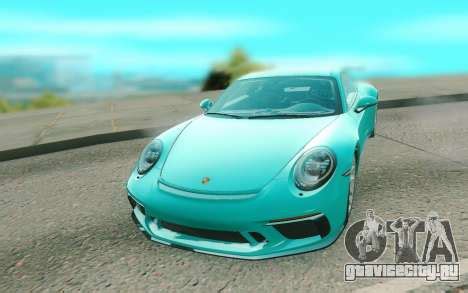 Porsche 911 Gt3 лазурный для Gta San Andreas