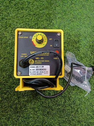 Electronic Dosing Pump Max Flow Ratelitrehr 5 Lph At ₹ 7500piece