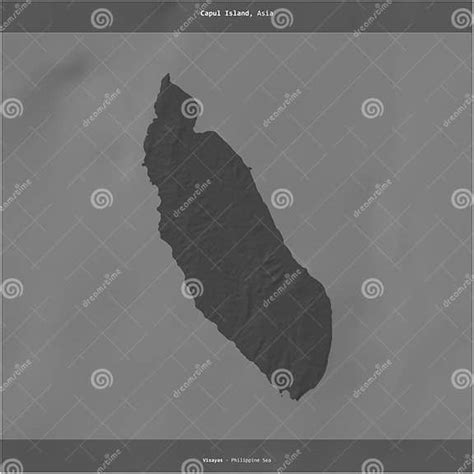 Capul Island Philippines Cropped To Square Bilevel Stock Illustration Illustration Of