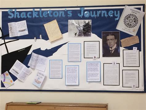 Ks2 Year 5 Shackletons Journey Display School Displays Classroom