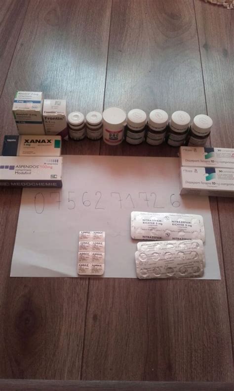 Vand Xanax Frontin Rivotril Diazepam Dhc Continus Nitrazepam