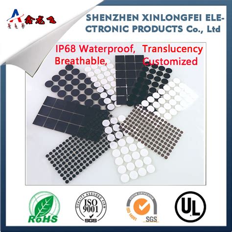 China Customized Waterproofing Breathable Membrane Eptfe Membrane Black
