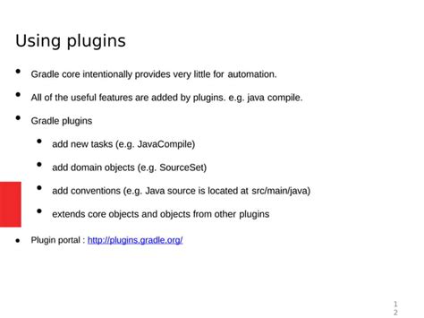 Gradle Build System PPT