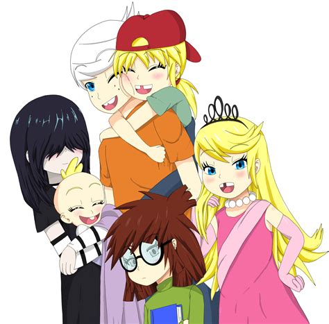 Lincoln And His Big Sisters By Crash5020 On Deviantart