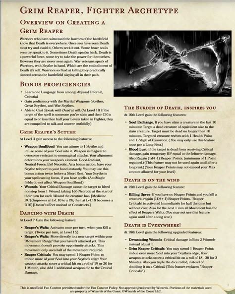 Dnd Homebrew Classes 5e Fighter