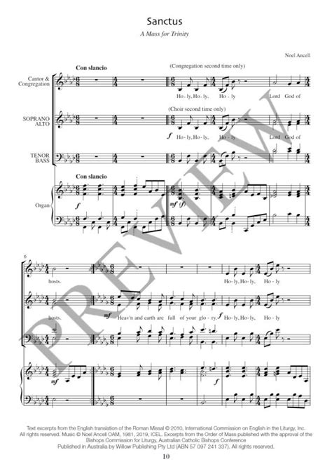 Trinity Mass Willow Publishing