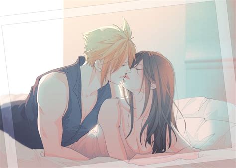 Mixmomo Yah Cloud Strife Tifa Lockhart Final Fantasy Final Fantasy Vii Final Fantasy Vii