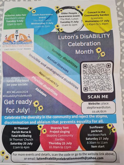 Phoenix Pcn Luton On Linkedin Dcmluton2024 Disabilitypridemonth