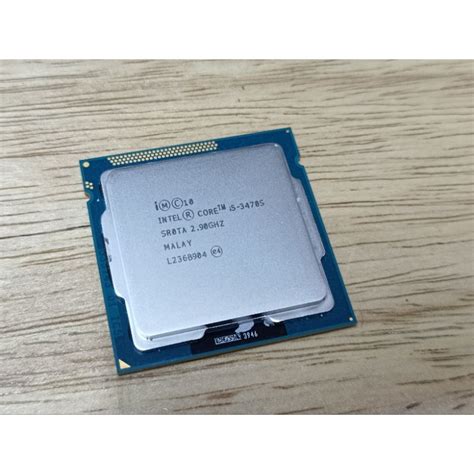 Cpu i5 3470S มือสอง 1155 Intel | Shopee Thailand