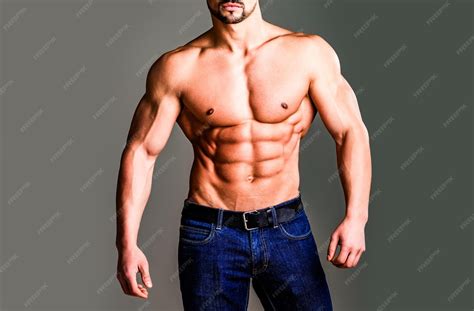 Premium Photo Male Model Body Nude Torso Naked Man Seductive Gay Male