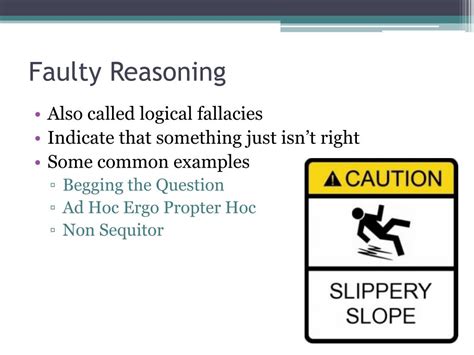 Faulty Reasoning Propaganda Examples