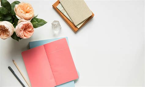 Books With Roses Pastel Color Palettes