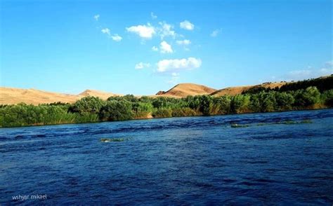 دە شتی کۆیە زێی بچوک نێوان گوندی کانی بی و بۆگد