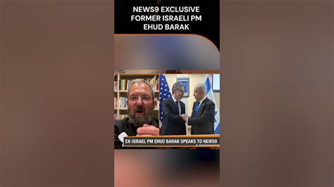 Former Israeli Pm Ehud Barak Expressed His Support For The Two State