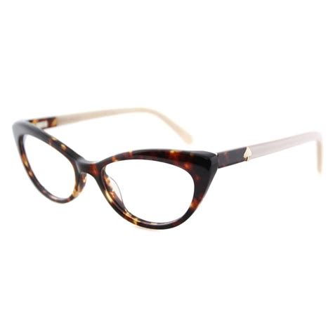 Kate Spade Analena Tortoise Brown 52 Millimeter Plastic Cat Eye