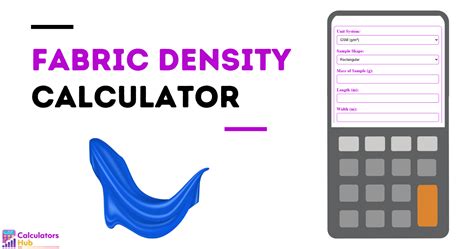 Fabric Density Calculator
