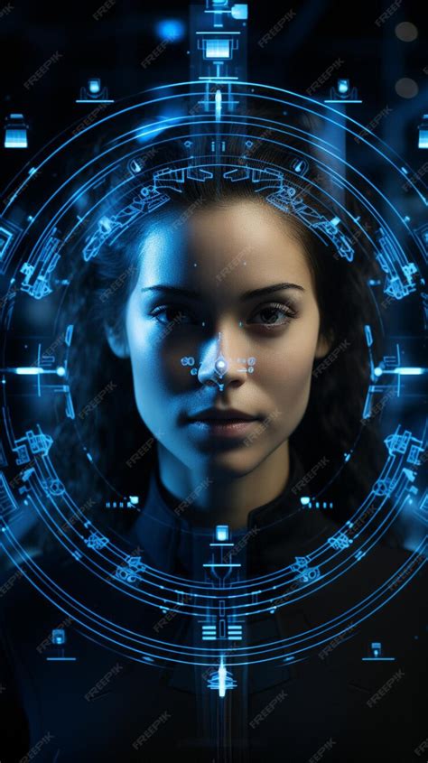 Premium Photo Face Recognition As A Method Of Authentication Security System Biometrics