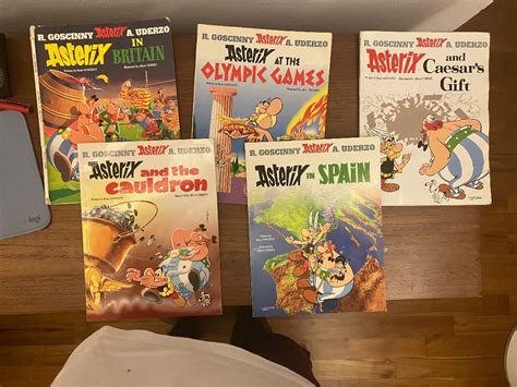 Assorted Asterix Books Hobbies And Toys Books And Magazines Comics