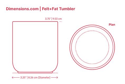 Drinking Glasses Dimensions And Drawings
