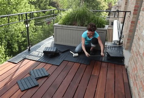 Install Deck Tiles Easily South Shore Builders Guide