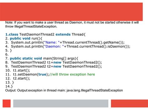 Multithreading In Java Object Oriented Programming Language Ppt