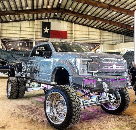 Lifted Ford Truck With Big Wheels