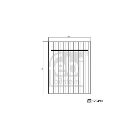 179490 Filter Set Cabin Air Spareto