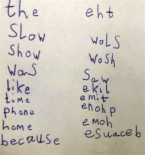 Walkley Primary School F2 And Year 1 Spelling Contract Examples