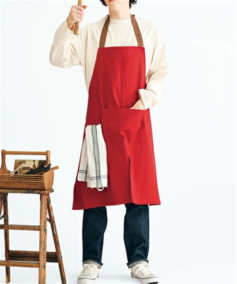 【楽天市場】【楽天ランキング受賞 レビュー特典！商品ごと 】 型紙 パターン カット済 Bt483 センタースリットのエプロン S～m L～ll 縫い代付き・実物大・ピリピリ