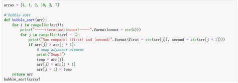 Algorithmes Et Structures De Données En Python Tri à Bulles Et Son Optimisation