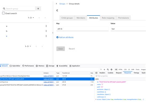 Admin Ui Group View Shows Attributes Of Previously Viewed Group · Issue 24187 · Keycloak