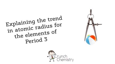 Explaining The Trend In Atomic Radius For The Elements Of Period 3
