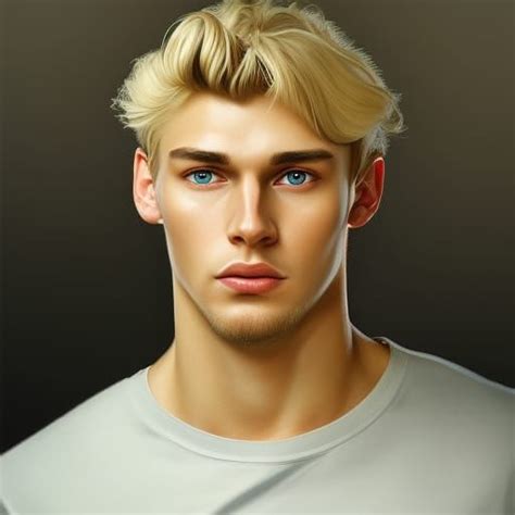 Handsome Blonde Ai Generated Artwork Nightcafe Creator