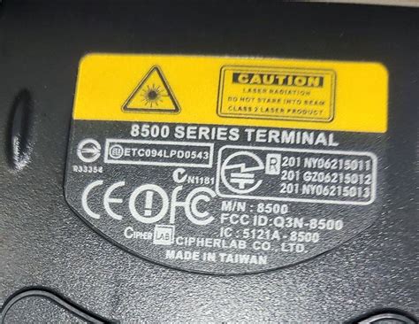 Cipherlab Mobilni Terminali Bar Code Scanner Barcode Skener 8500 8001l