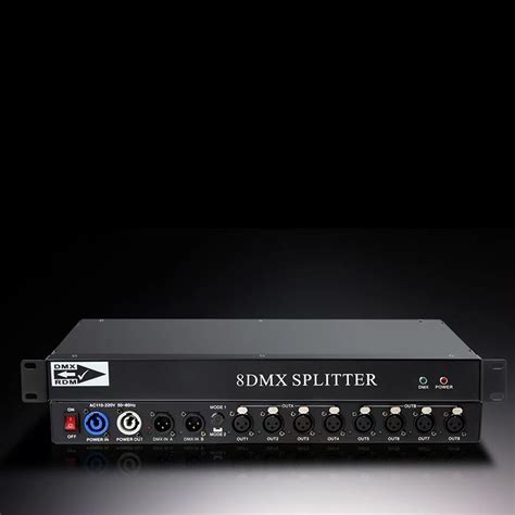 Rdm Dmx 8 Splitter