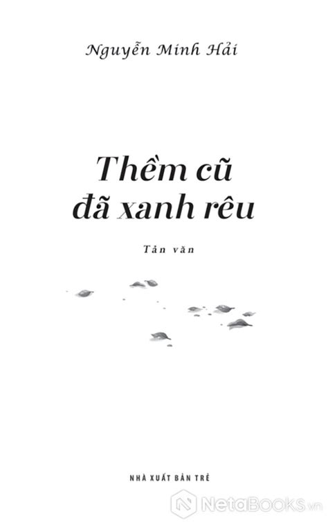 Thềm Cũ Đã Xanh Rêu Nguyễn Minh Hải Netabooks