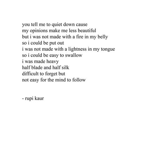 Rupi Kaur Rupi Kaur Quotes Short Poems Feminist Poems