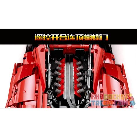 Sembo 701020 Non Enzo Ferrai 110 Tỷ Lệ 110 Bộ đồ Chơi Xếp Lắp Ráp